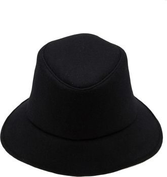 Junya Watanabe Femme, Accessoires, Noir, Taille: ONE Size Chapeau Haut de Forme Rond