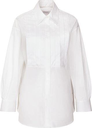 Seidensticker Damen Regular Fit Langarm Bluse, Wei&szlig;, 44