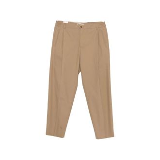 BRIGLIA 1949 Homme, Pantalons, Beige, Taille: XL Manhattans Pleated Pantalons
