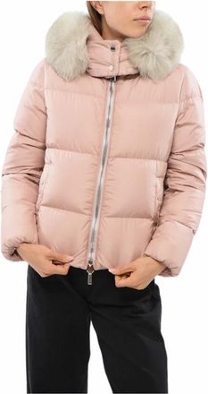 Moorer Femme, Vestes, Rose, Taille: 36 FR Bags