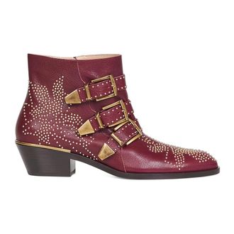 Chlo&eacute; Susanna Ankle Boot - - Shoes - Damen - Rot - 36 EU