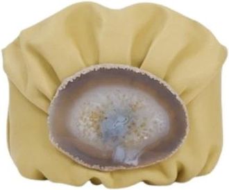 Malababa Femme, Sacs, Jaune, Taille: ONE Size Petite Pochette Fronc&eacute;e