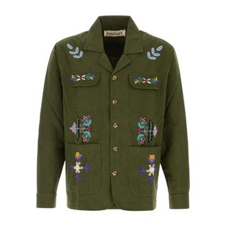 Baziszt Neon Blazer - - Shirts - Herren - Gr&uuml;n - L