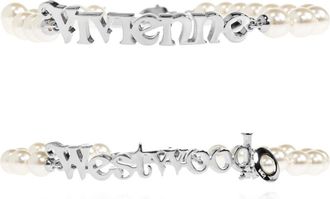 Vivienne Westwood Homme, Accessoires, Gris, Taille: M Man. Emilio Bracelet (Set of Two)