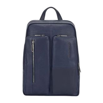 Piquadro Blauer Herren Laptop Rucksack - - Bags - Herren - Blau - ONE SIZE