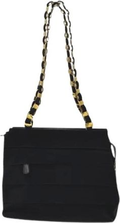 Ferragamo Sac port&eacute; &eacute;paule Pre-owned - Femme - Pre-owned - Noir - Taille: ONE Size