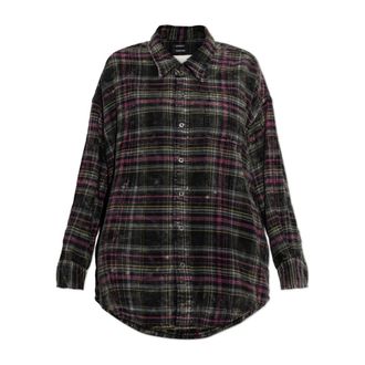 R13 Karohemd - - Blouses & Shirts - Damen - Schwarzk - 2XS