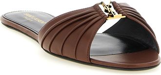 Saint Laurent Babylone Flat - Brown