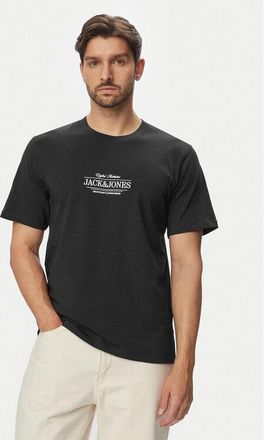 Jack & Jones Jack & Jones T-Shirt Cassis 12295049 Schwarz Regular Fit