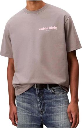 Calvin Klein Homme, Tops, Gris, Taille: XS T-Chemises