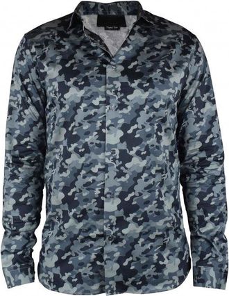Philipp Plein LS Camouflage Shirt