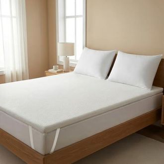 KASANOVA Memory Topper 2 PL&Auml;TZE cm 160X190X3 GLATT