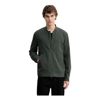 Les Deux Como Bomber Jacket - Homme - Vestes - Vert - Taille: XL