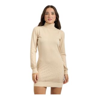 Yes-Zee YES Zee, Damen, Kleider, Beige, XLGr&ouml;&szlig;e