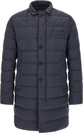 Herno Piumino Medio Down Jacket - Navy
