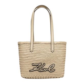 Karl Lagerfeld K/Signature Tote - - Bags - Damen - Beige - ONE SIZE