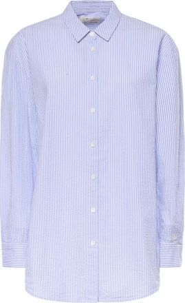 MC2 Saint Barth Femme, Blouses et Chemises, Bleu, Taille: 38 FR Brigitte Shirt