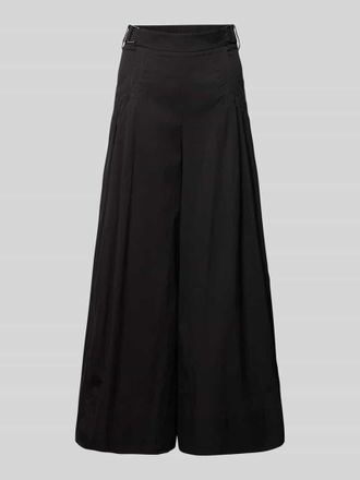M.A.C Wide Leg Stoffhose mit verkürztem Schnitt Modell Leonie