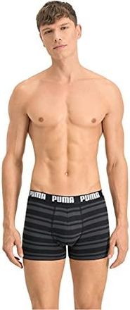 Puma Puma Boxer sous-vêtement, Noir, XL (Lot de 2) Homme