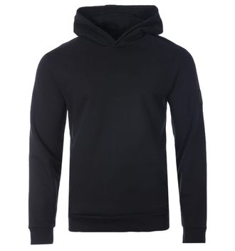 Lyle & Scott Schlichter schwarzer Pull-Over Hoodie