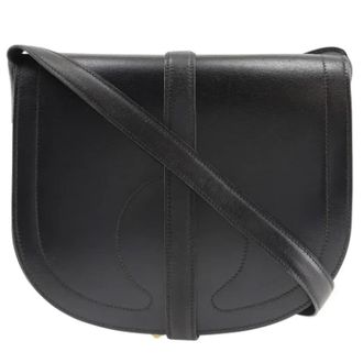 Herm&egrave;s Pre-owned Leder Schultertasche - - Pre-owned - Damen - Schwarzk - ONE SIZE