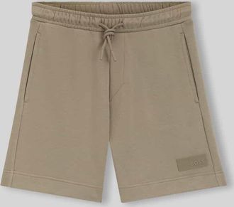 HUGO BOSS Regular Fit Sweatshorts aus Baumwoll-Mix Modell JT_SHORTS