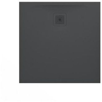 Laufen Passion Duschwanne aus Marbond 90x90x3cm, Ablauf Seitl., anthrazit - Laufen
