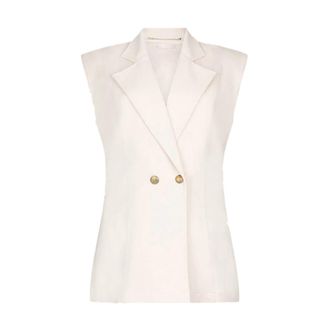 Liu Jo Milano-Stitch-Jerseyweste - - Jackets - Damen - Beige - S