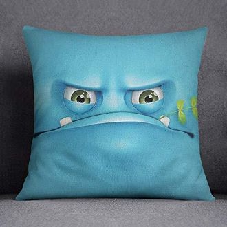 Bonamaison Le Jardin du Lin Kissenhüllen, Cotton, Mehrfarbig, 45x45