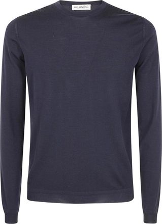 Goes Botanical Goes Botanical, Homme, Pulls, Bleu, Taille: M Pullover Roundneck