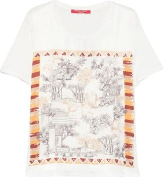 Marina Rinaldi Femme, Tops, Blanc, Taille: 38 FR T-shirt