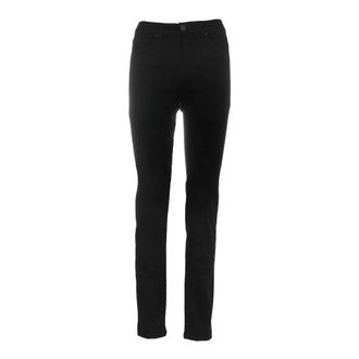 C.Ro Magic Fit Slim Schwarze Hose - - Trousers - Damen - Schwarzk - L