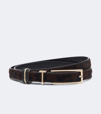 Tom Ford Ceinture en cuir fa&ccedil;on poulain