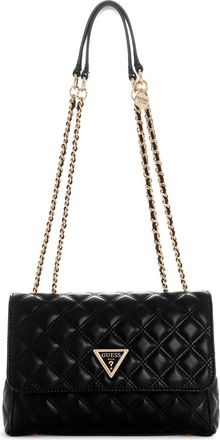 Guess Borsa Giully convertible flap bag black BS25GU115 QG874820 Media