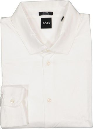 HUGO BOSS Herren Hemd blau Slim Fit
