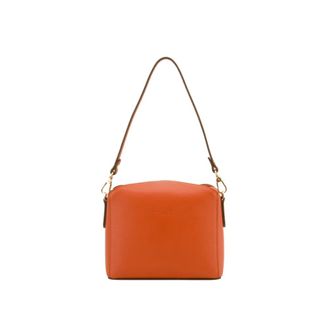 Pourchet Femme, Sacs, Orange, Taille: ONE Size Sac bandouli&egrave;re Cassetta