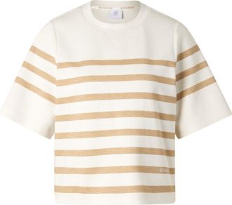 Bogner Shirt Stacey f&uuml;r Damen - Off-White/Hellbraun - 34