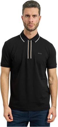 HUGO BOSS Homme, Tops, Noir, Taille: L Polo Slim Fit