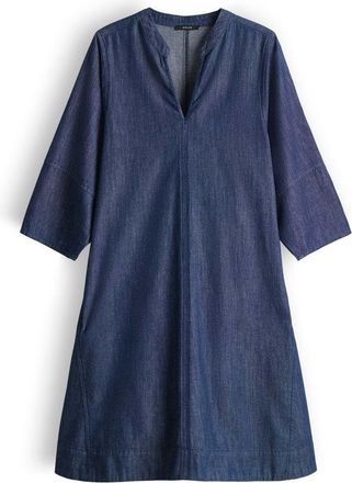 OPUS Minikleid Wonema aus Chambray mit lockere Passform