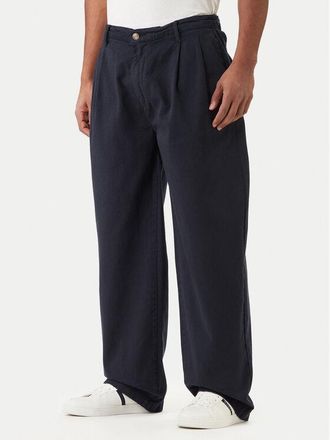 Guess Stoffhose M6RB59 WGCV1 Dunkelblau Relaxed Fit