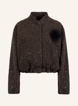 White Label Jacke Boucl&eacute; Jersey Blouson braun