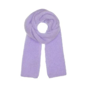 Americandreams Lisa Mohair Schal - - Accessories - Damen - Lila - ONE SIZE