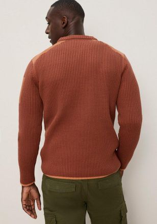Kangaroos Strickpullover mit Rundhalsausschnitt, in normaler L&auml;nge, Regular Fit