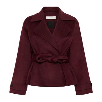 Inwear G&uuml;rtelmantel - - Coats - Damen - Rot - S