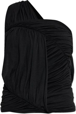 Rick Owens Femme, Tops, Noir, Taille: 40 FR Haut Drap&eacute;