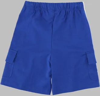 Palm Angels Track-Inspired Cargo Cargo Shorts - Blue