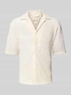 Only & Sons Relaxed Fit Freizeithemd mit Reverskragen Modell NOVAK