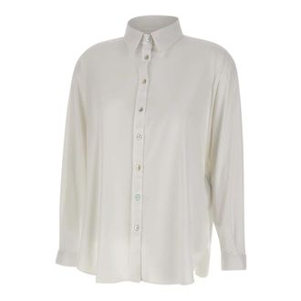 Roberto Ricci Design Oxford Boyfriend - - Blouses & Shirts - Damen - Wei&szlig; - XS