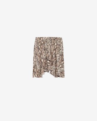 Isabel Marant Jupe Ozany - Femme - Naturel - Taille 38 - Isabel Marant