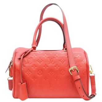 Louis Vuitton Sac Boston Pre-owned - Femme - Pre-owned - Rouge - Taille: ONE Size